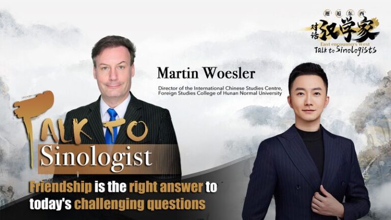 Sinologist Martin Woesler: Friendship as the Key to Today’s Challenges ...