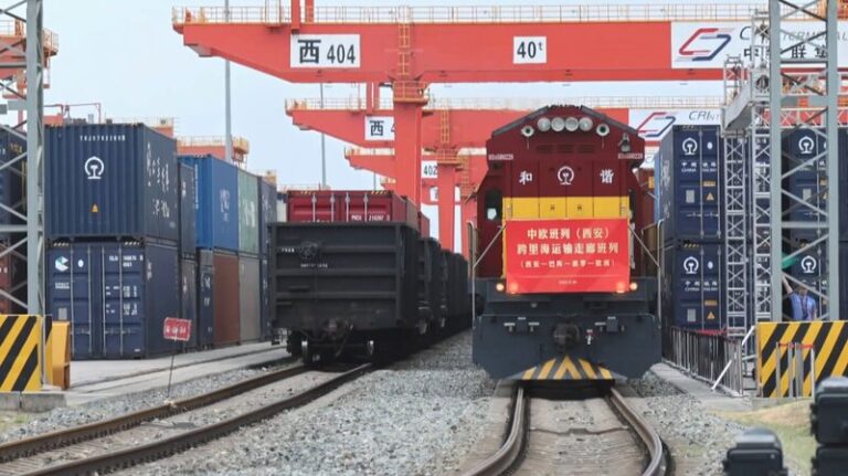 Xi’an Launches New Trans-Caspian Rail Link to Europe - News for amigos ...