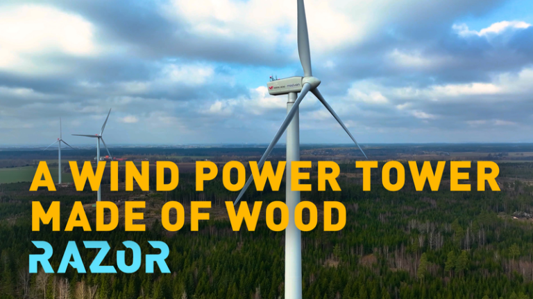 Nature’s Carbon Fiber: Wooden Wind Tower Revolution - News for amigos ...