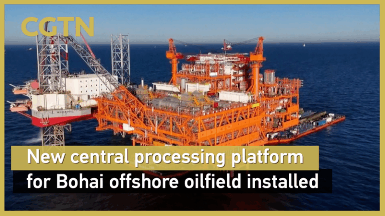 Record-Breaking Float-Over: Largest Offshore Platform in Bohai Sea ...