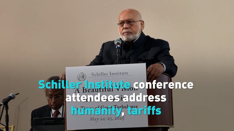 Schiller Institute Unveils Bold Vision on Humanity & Trade Tariffs ...